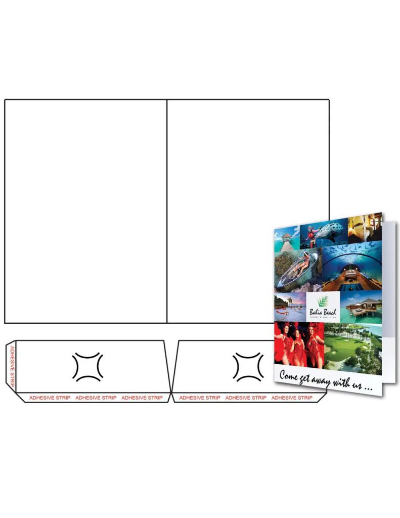 Item PF81RL-RLB: Right & Left Pocket Presentation Folder Paper Kit ...